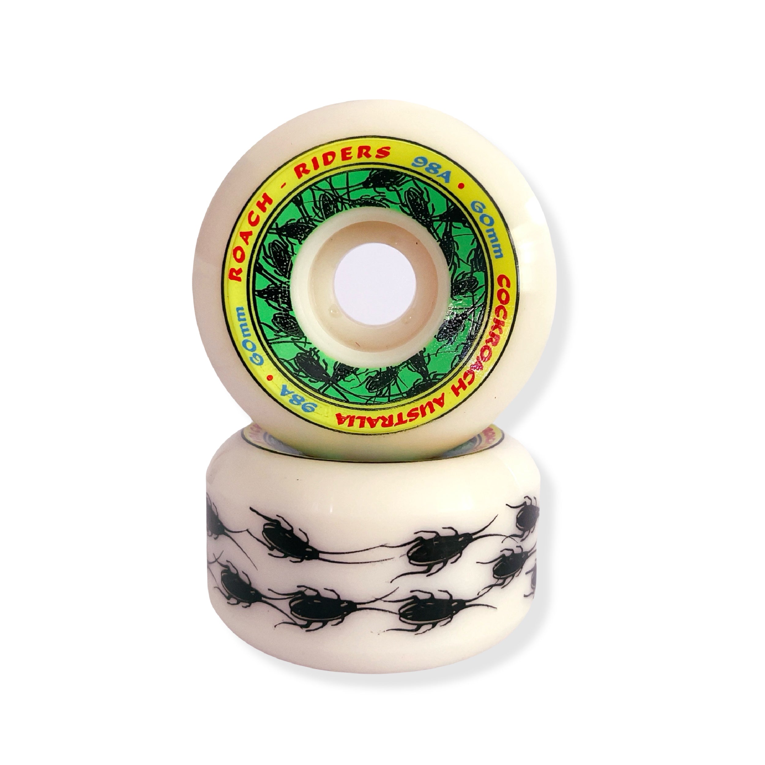 ROACH ~ RIDERS 60mm 98A – Cockroach Wheels